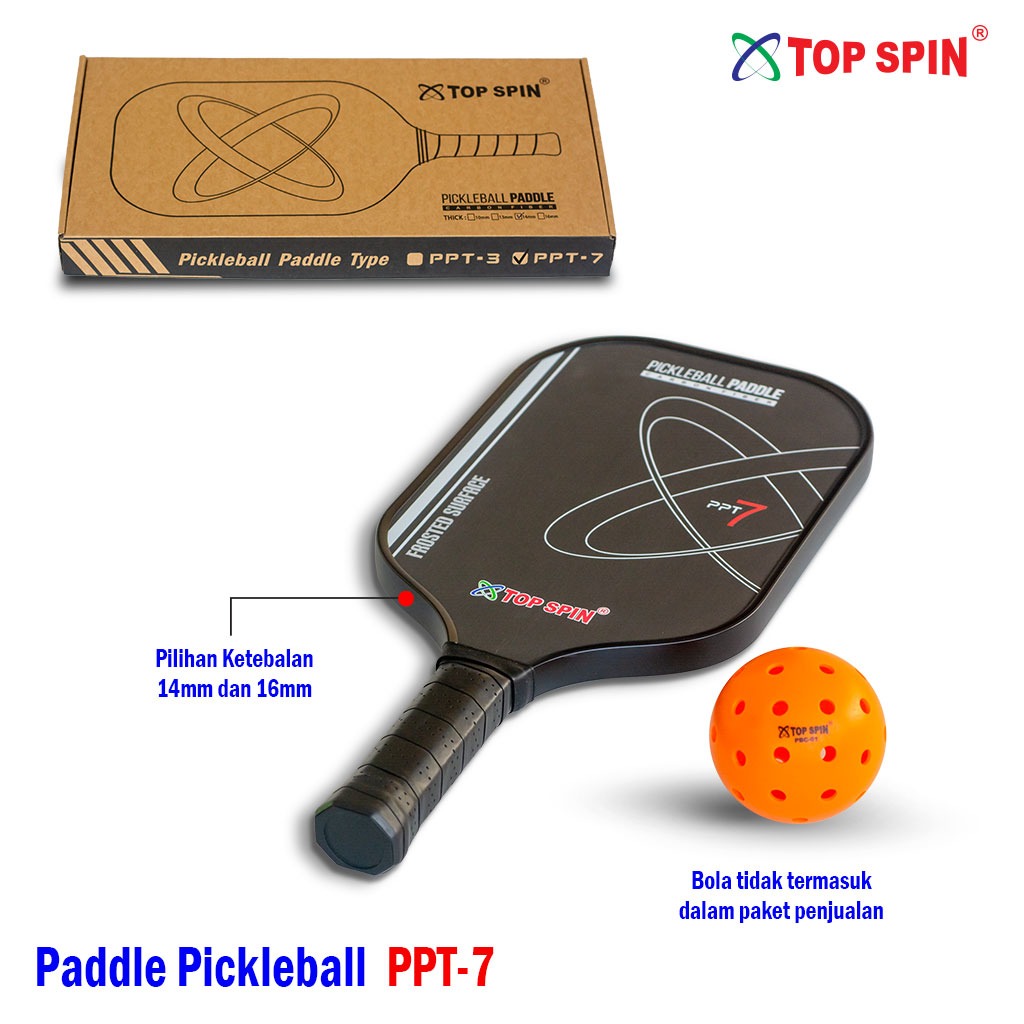 Paddle Pickleball PPT-7 - Top Spin - Bulutangkis & Softball